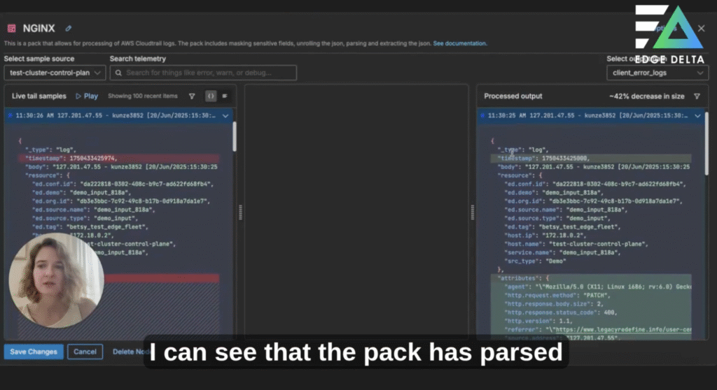 Automate Data Processing with Edge Delta Packs - Edgedelta